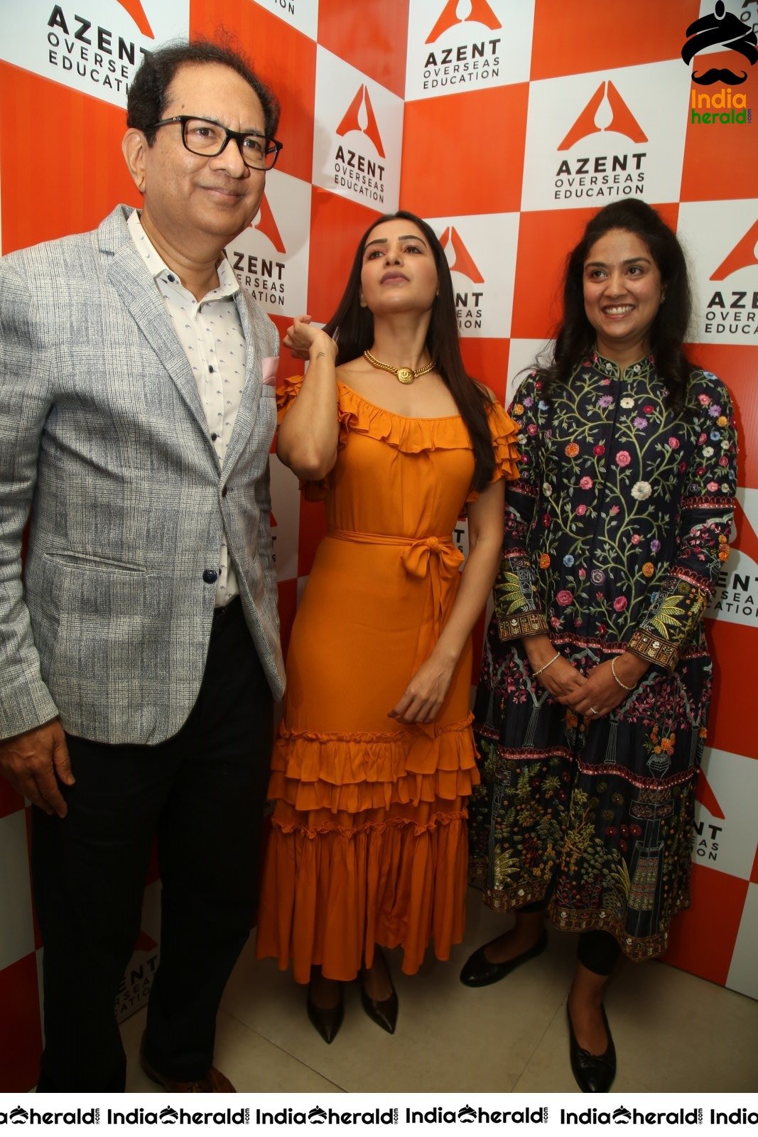 AZENT Overseas Educton Hyderbad Center Launch by Samantha S