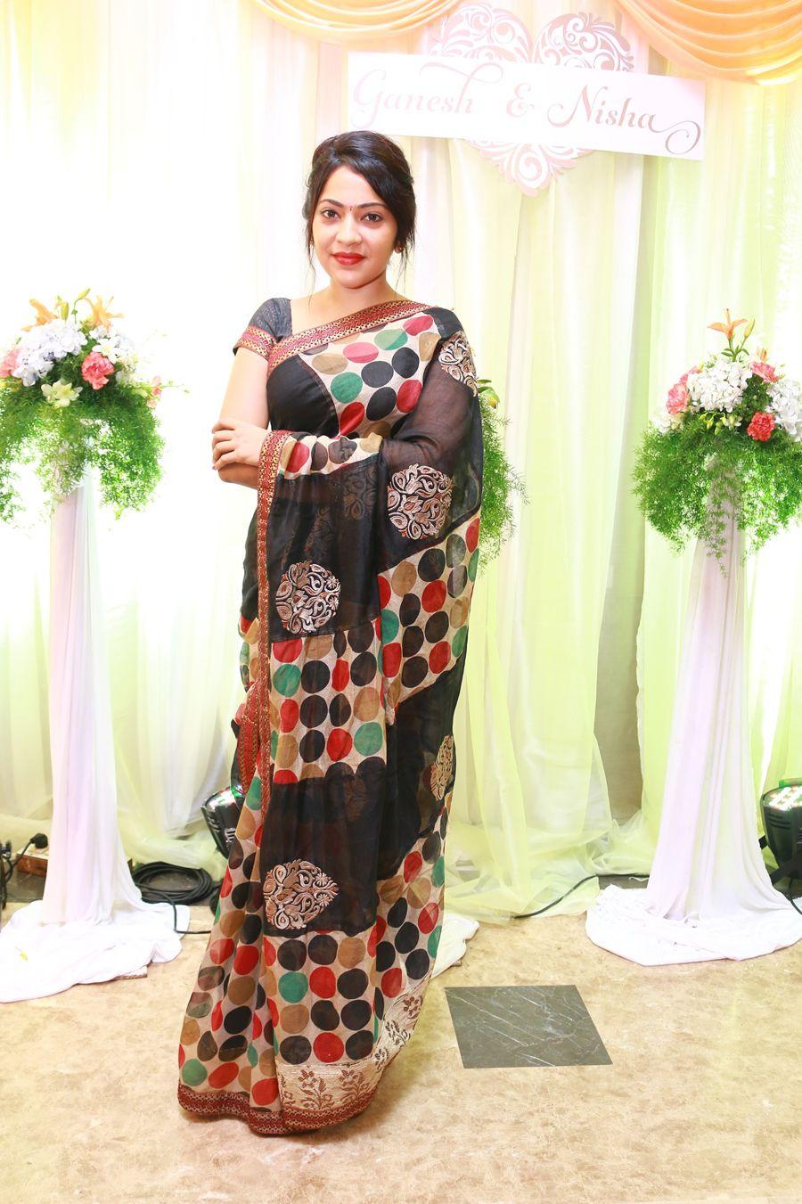 Ganesh Venkatram Nisha Wedding Reception Photos