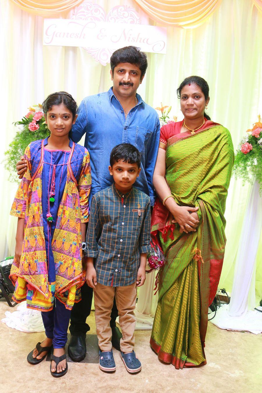 Ganesh Venkatram Nisha Wedding Reception Photos