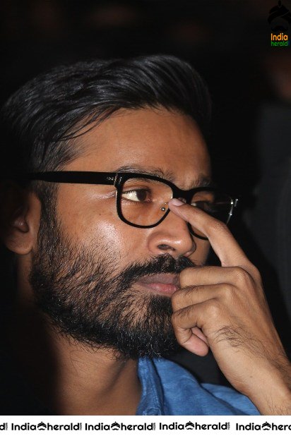 Keerthy Suresh and Dhanush in Thodari Throwback Event Photo
