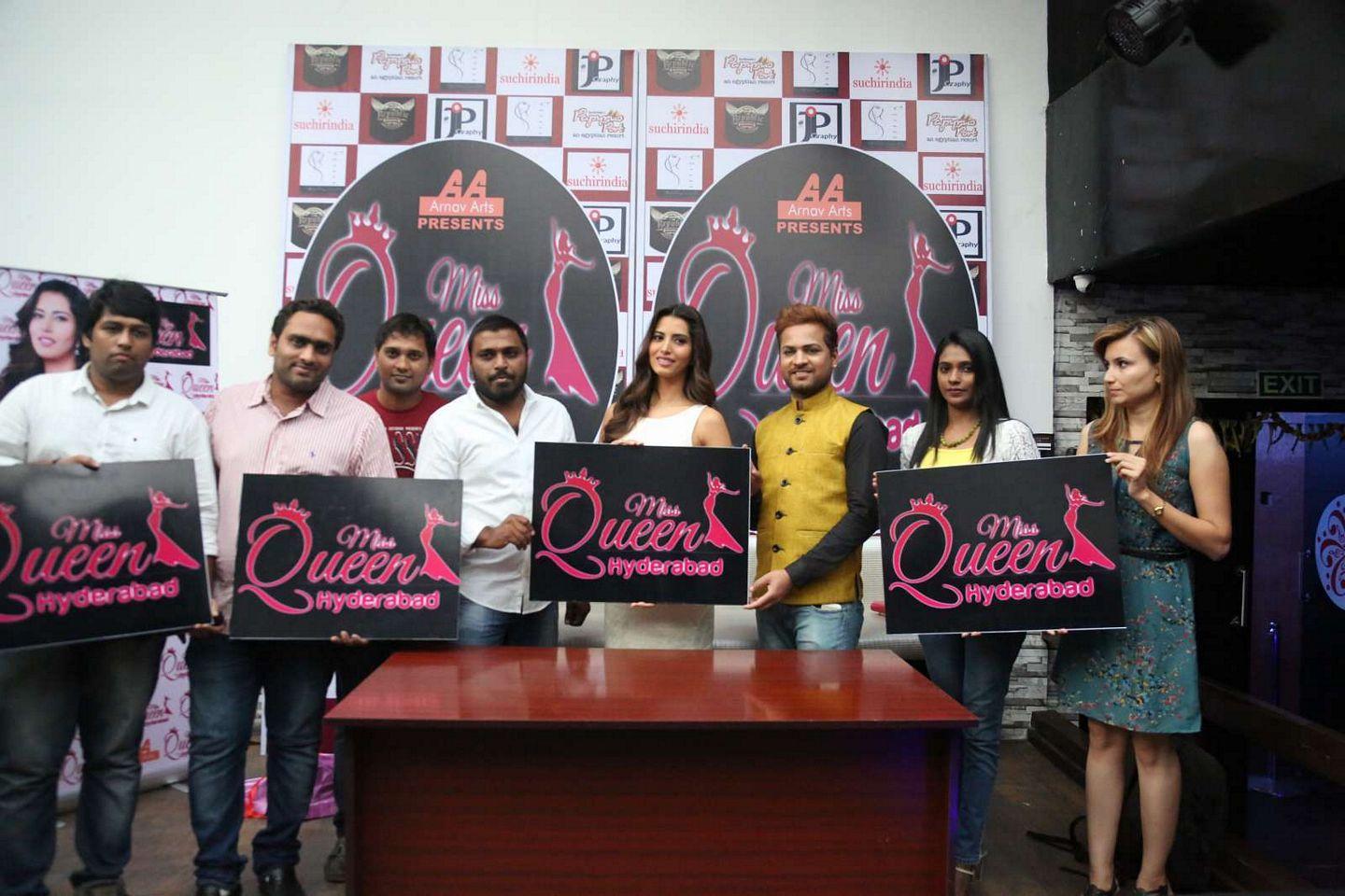 Miss Queen Hyderabad Logo Launch Photos