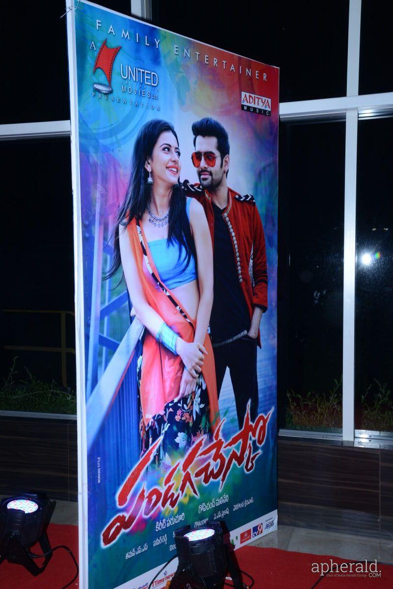 Pandaga Chesuko Hoardings At Audio Launch