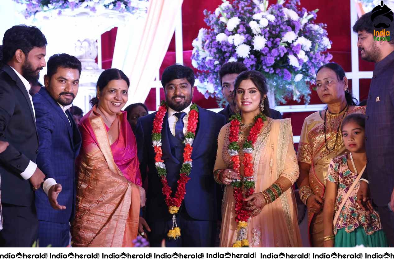 Praveen Kumar Yadav and Mahitha Shree Wedding Reception Set