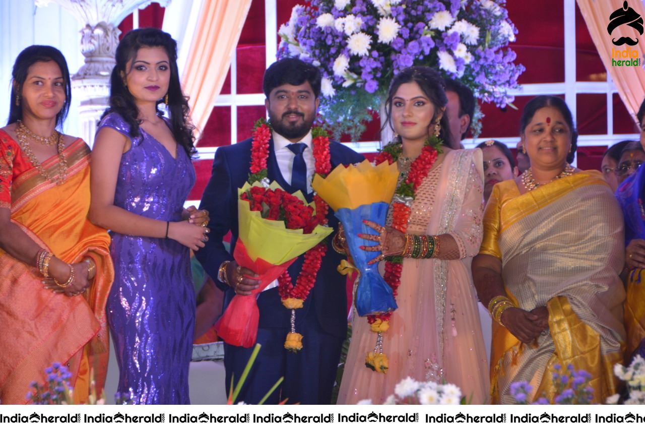 Praveen Kumar Yadav and Mahitha Shree Wedding Reception Set