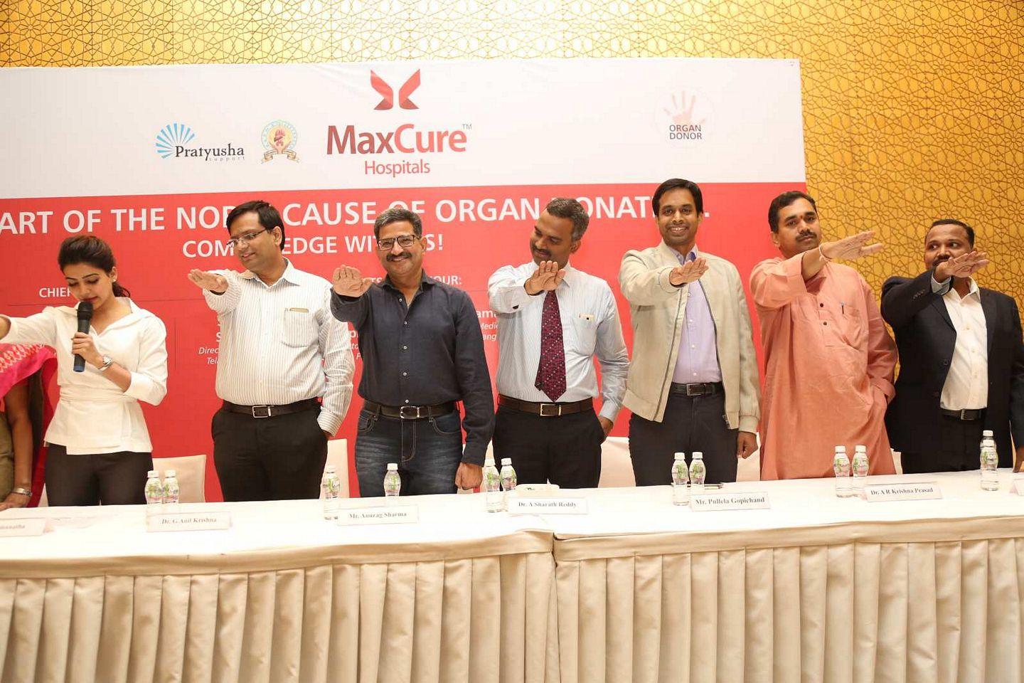 Samantha at Maxcure Hospitals Organs Donation Photos