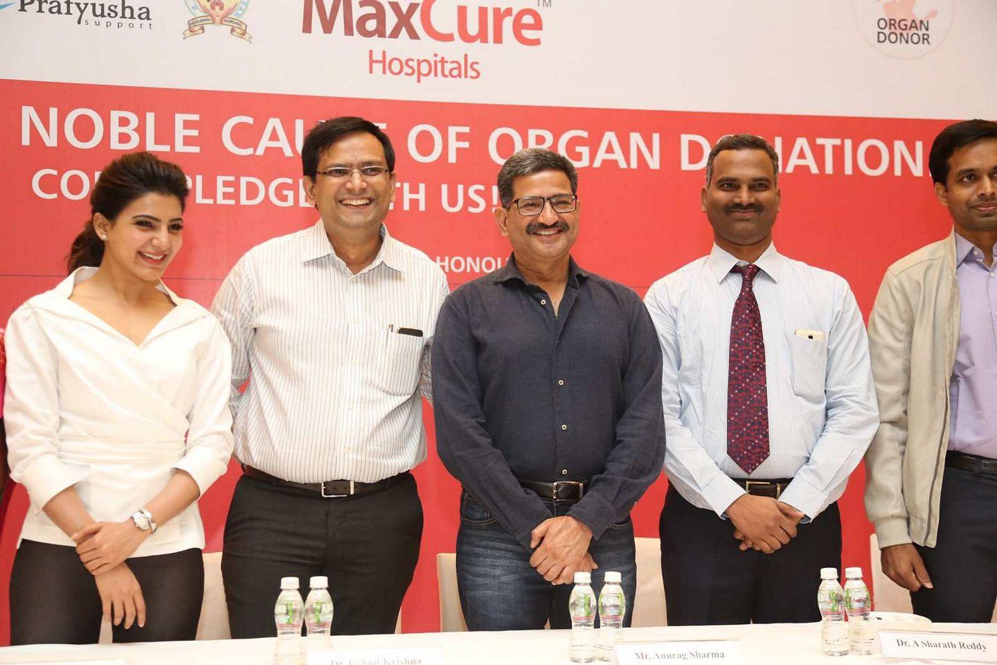 Samantha at Maxcure Hospitals Organs Donation Photos