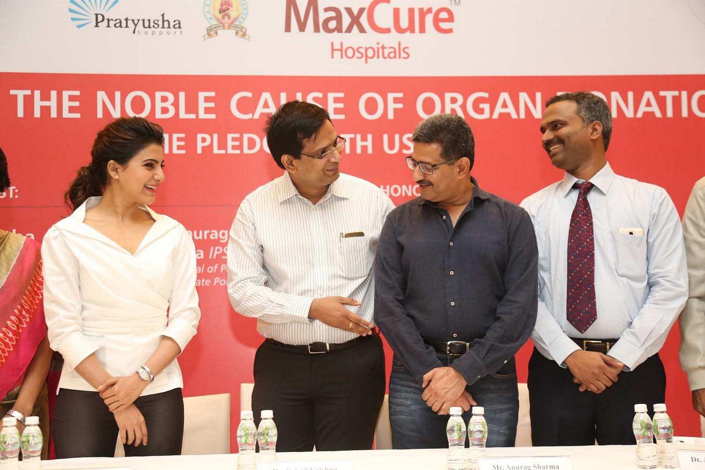 Samantha at Maxcure Hospitals Organs Donation Photos
