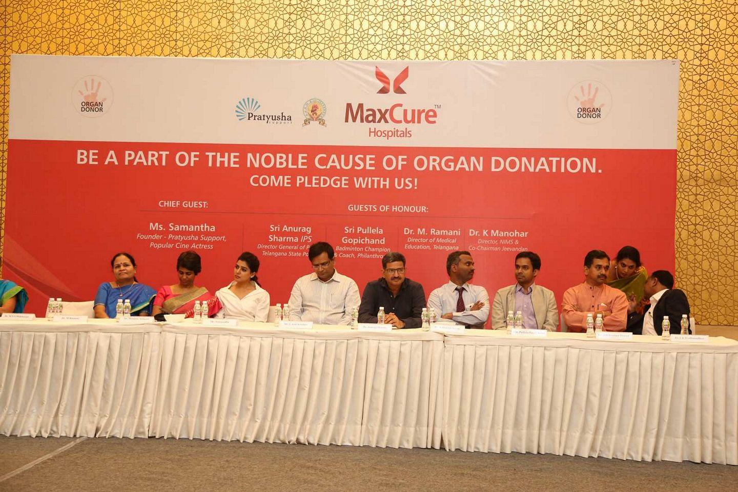 Samantha at Maxcure Hospitals Organs Donation Photos