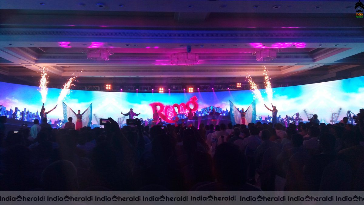Unseen Photos from Remo Launch Event featuring SK and Keert