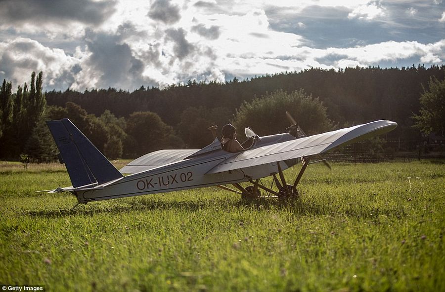 Homemade Wooden Plane Unseen Photos
