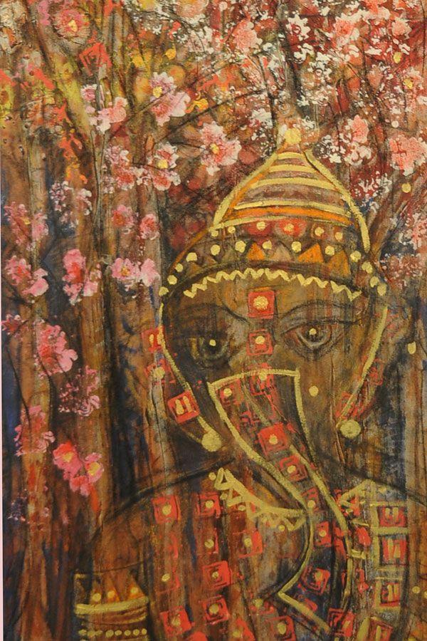 Lord Ganesha Painting Exhibition photos