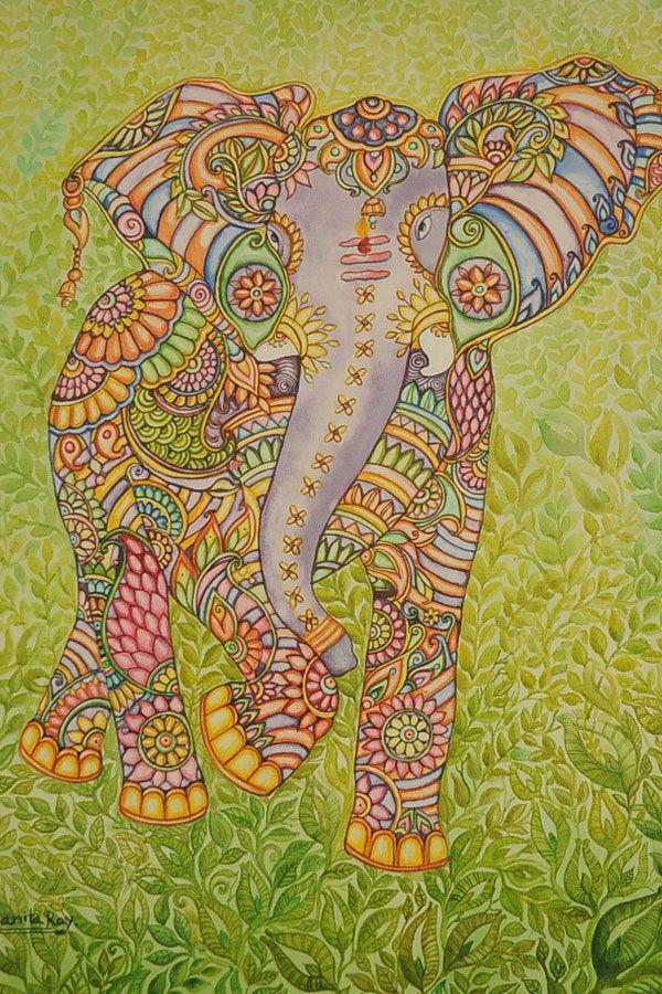 Lord Ganesha Painting Exhibition photos