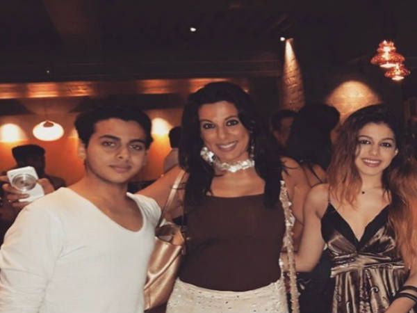 Pooja Bedi Daughter Aalia Ebrahim Hot Cleavage Photos