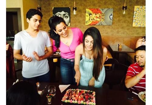 Pooja Bedi Daughter Aalia Ebrahim Hot Cleavage Photos