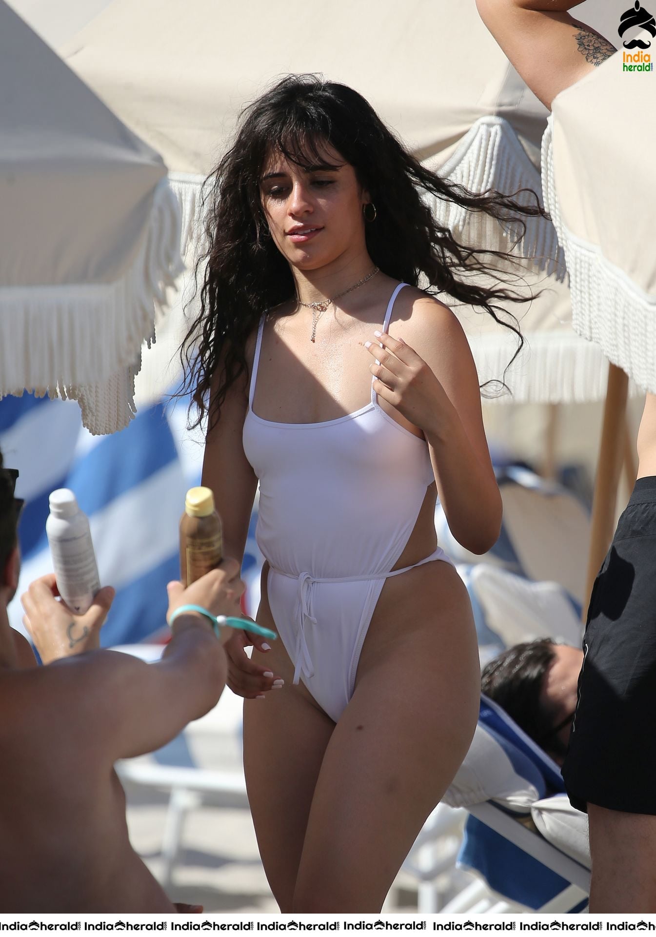 Camila Cabello and Shawn Mendes at a Beach in Miami Set 1