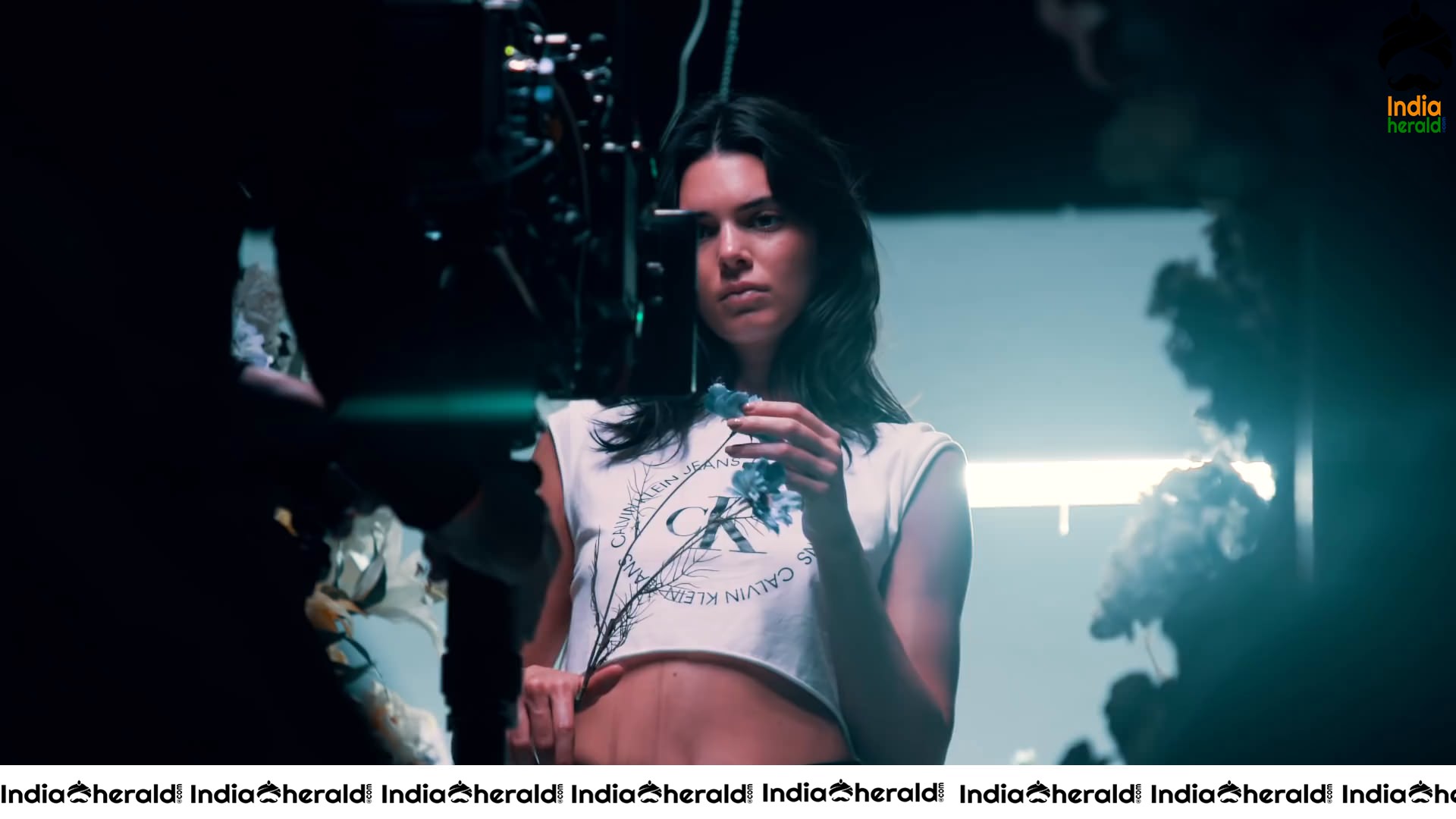 Kendall Jenner Flaunts Her Hot Slim Body During Calvin Klei