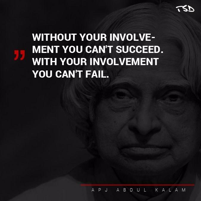 9 famous quotes by MR. Kalam