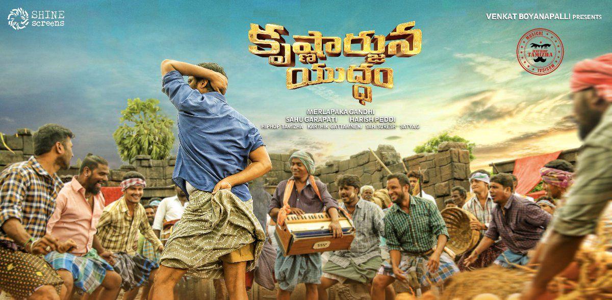 Here s the first Look Posters of Nani Krishnarjuna Yudham