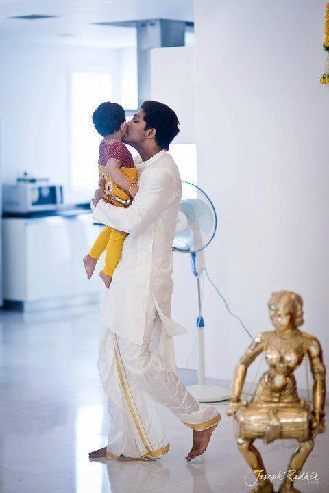 Allu Arjun with his Brother s Daughter Anvitha Unseen Photos