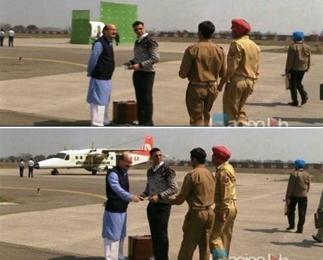 Before and after shots