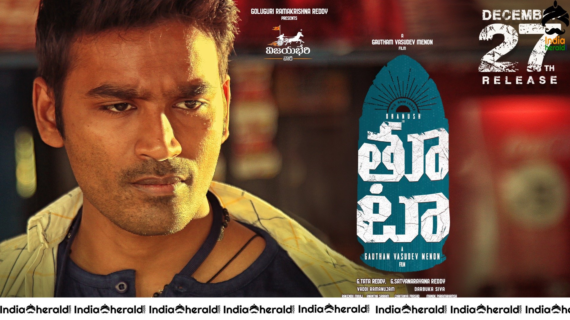 Dhanush and Megha Akash in Thoataa Movie Stills and Release