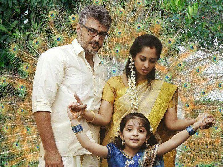 Hero Ajith Family Photos