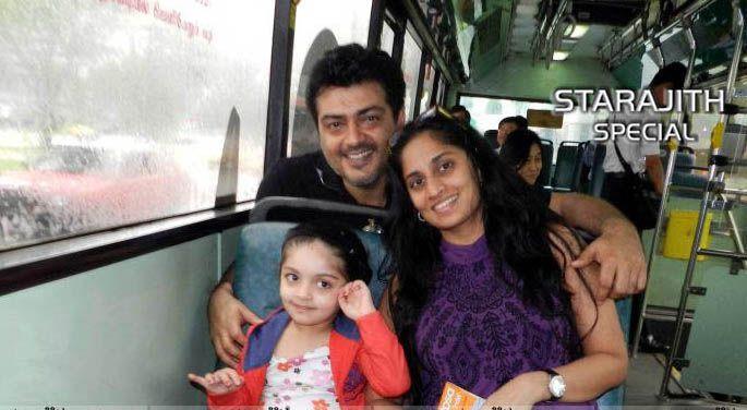 Hero Ajith Family Photos