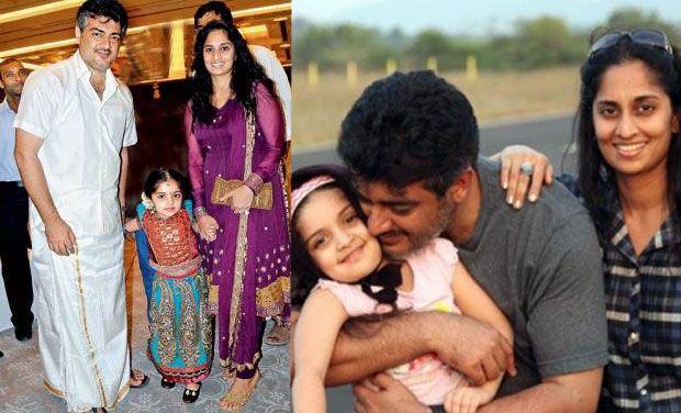 Hero Ajith Family Photos
