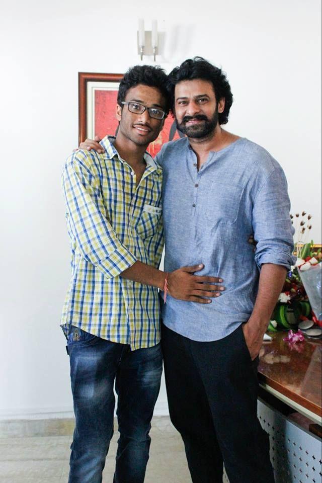 Prabhas with Fans Latest Rare Pics