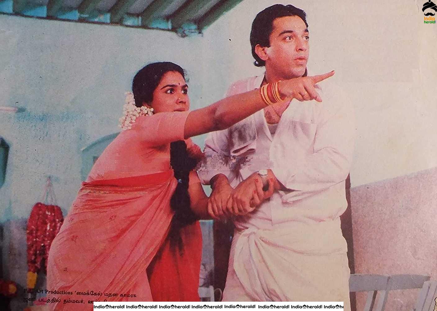 Rare and Unseen Photos of Kamal Haasan in Michael Madana Ka