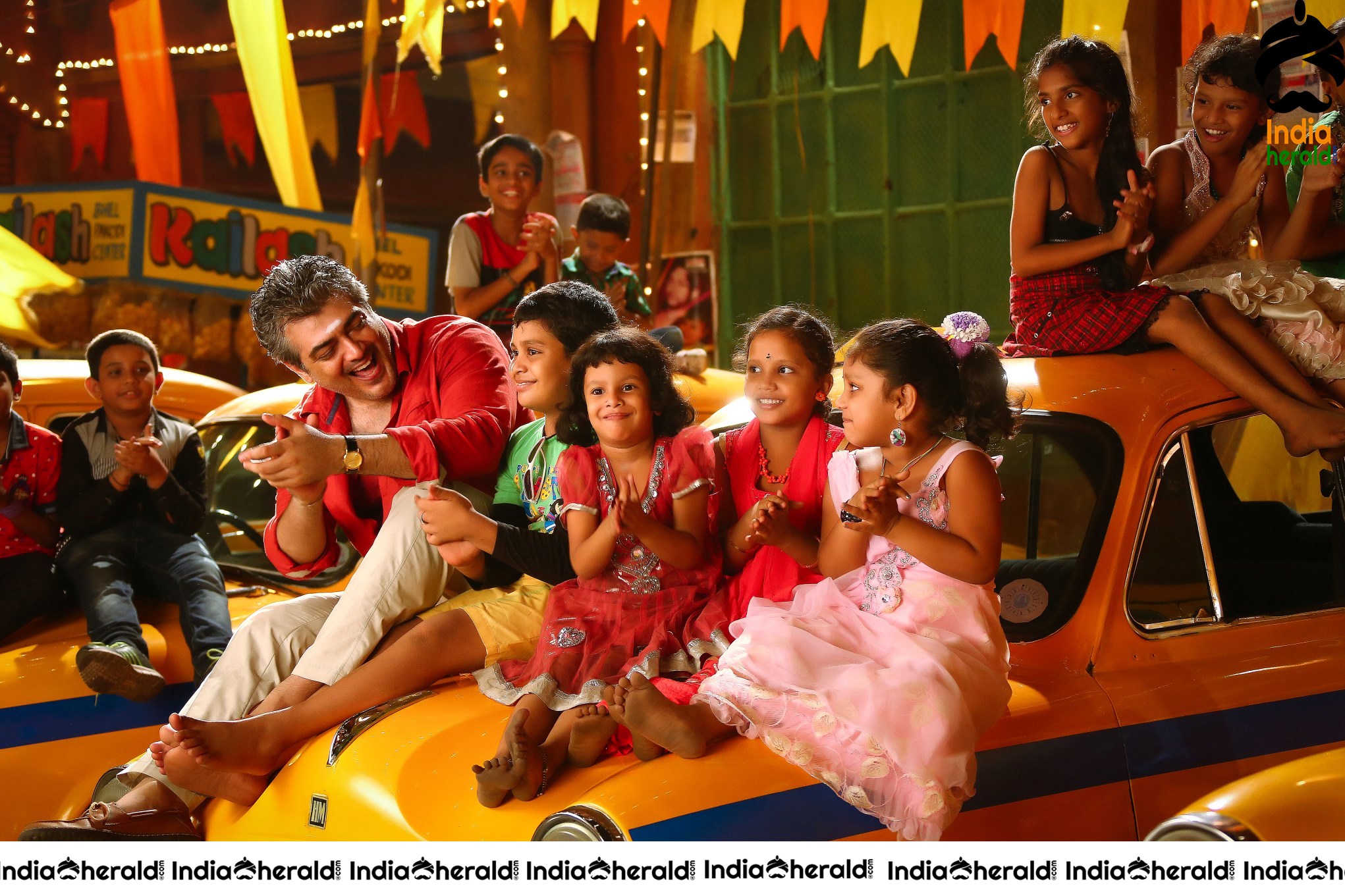 Rare and Unseen Stills of Ajith and Shruti Haasan in Vedala