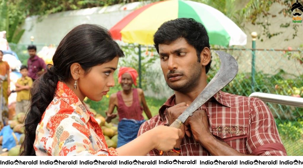 Vishal and Shriya Unseen stills from Thoranai movie Set 5
