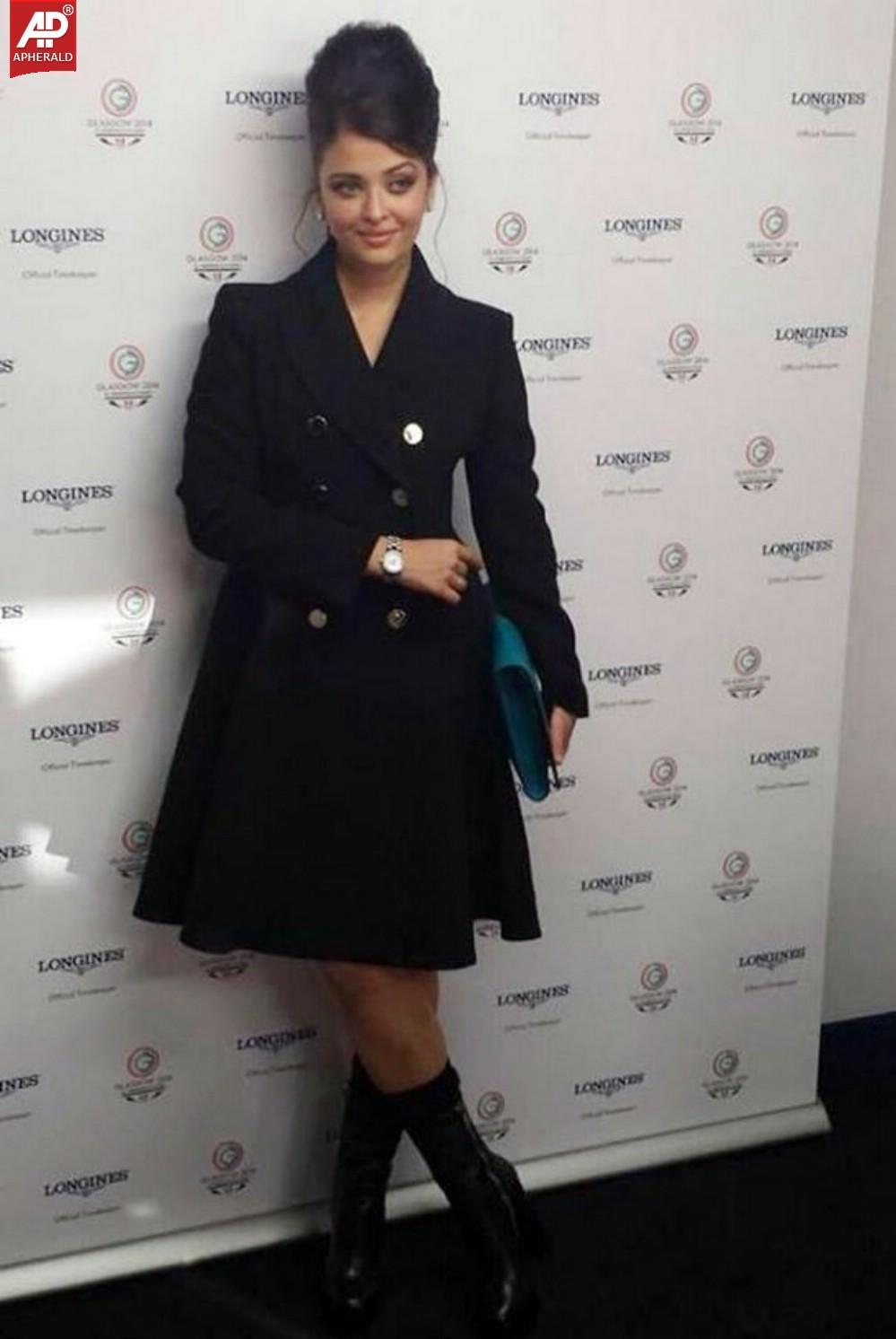 Aishwarya Rai Bachchan Stuns at Glasgow
