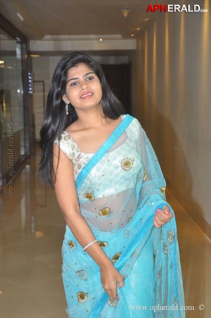 alekhya in saree photos