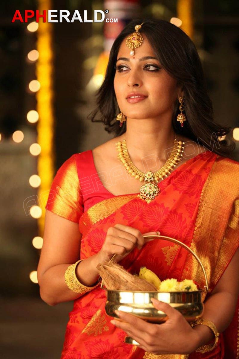 Anushka in Saree