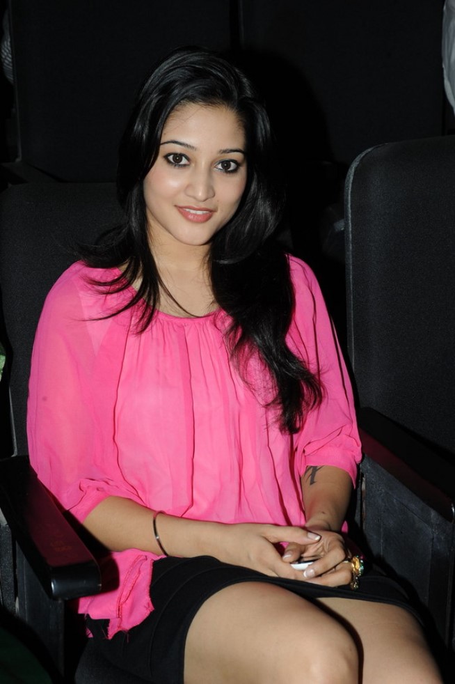 Ritu Barmecha in Pink Dress