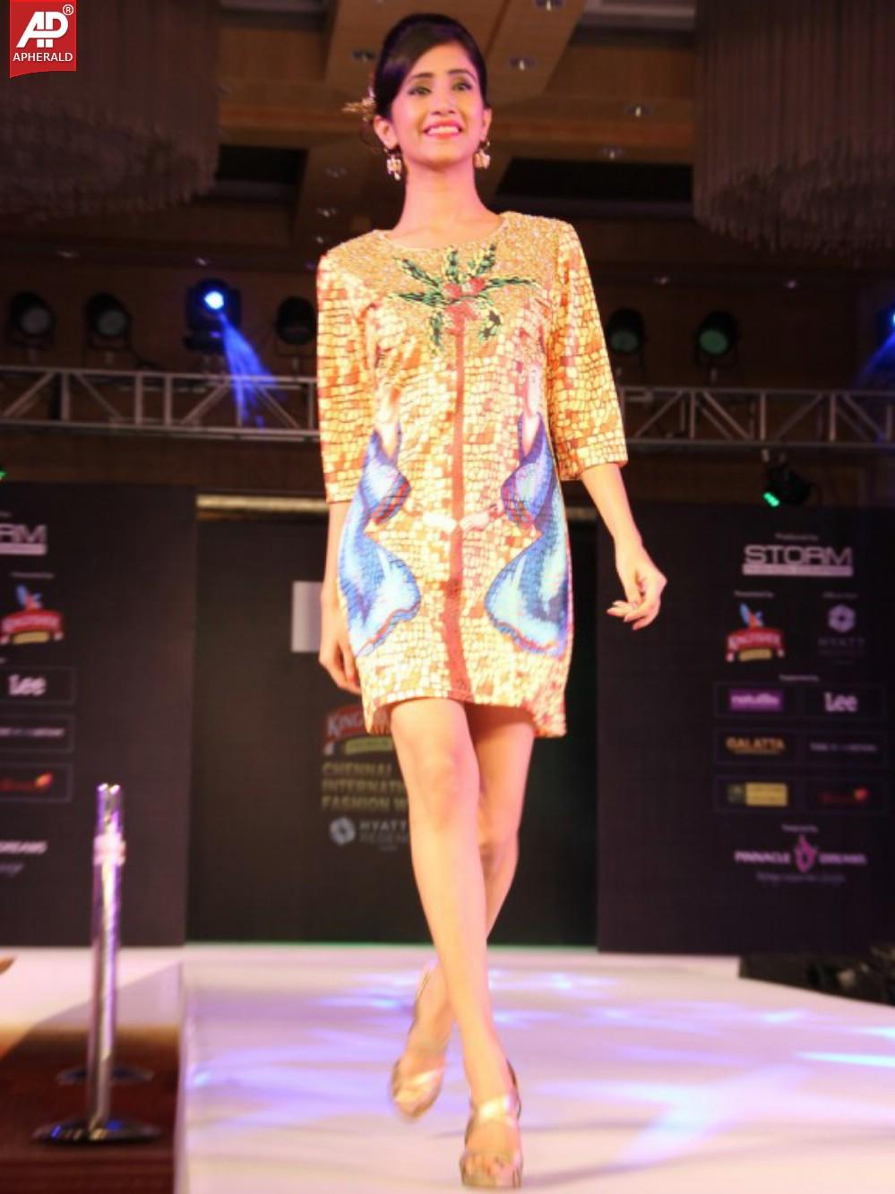 Indian Models Ramp Walk at CIFW Day 3