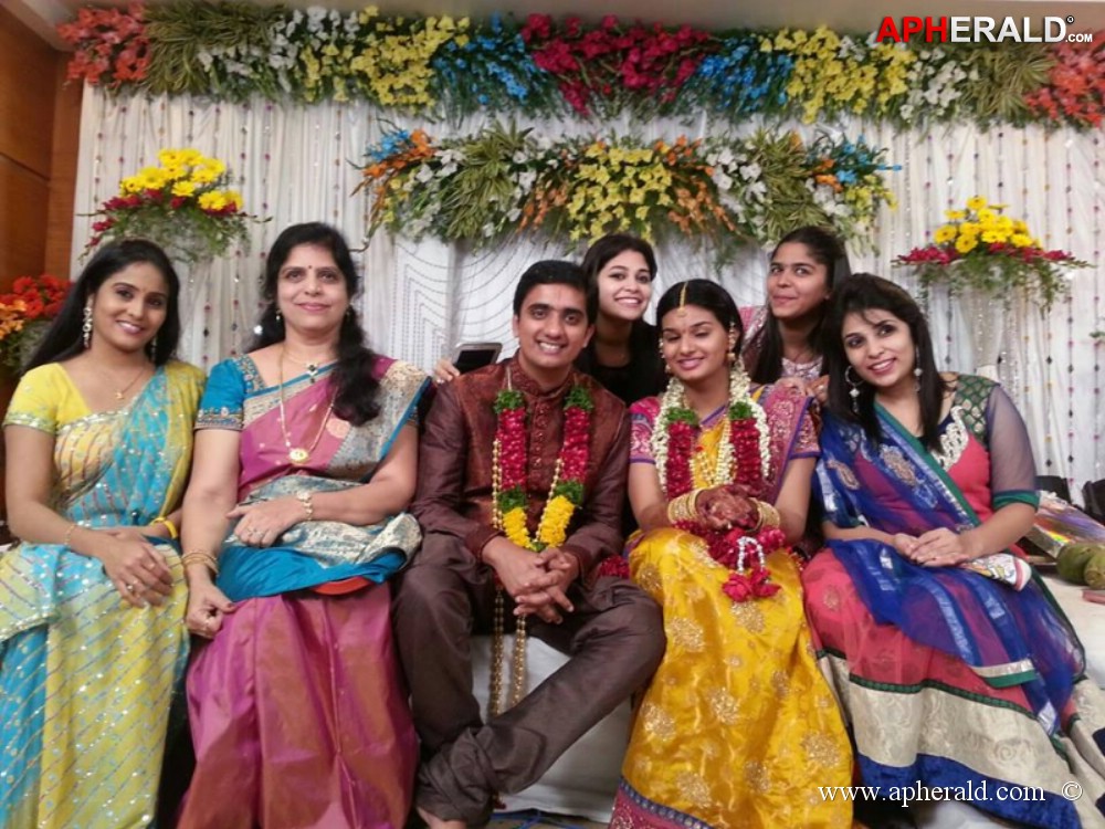 singer krishna chaitanya engagement pics
