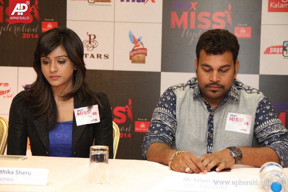 Max Miss Hyderabad 2014 Poster Launch