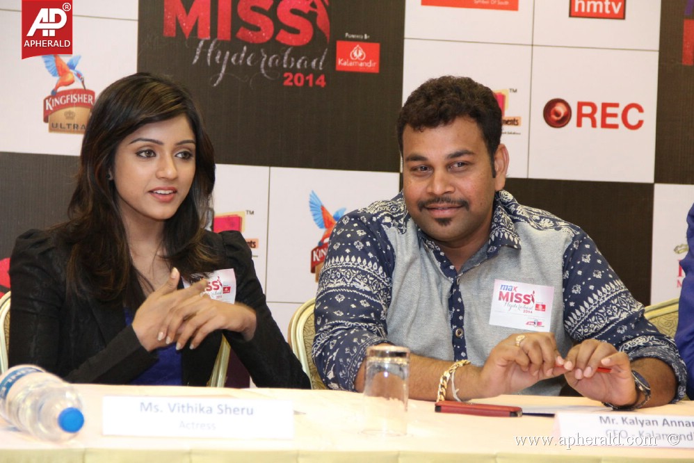Max Miss Hyderabad 2014 Poster Launch