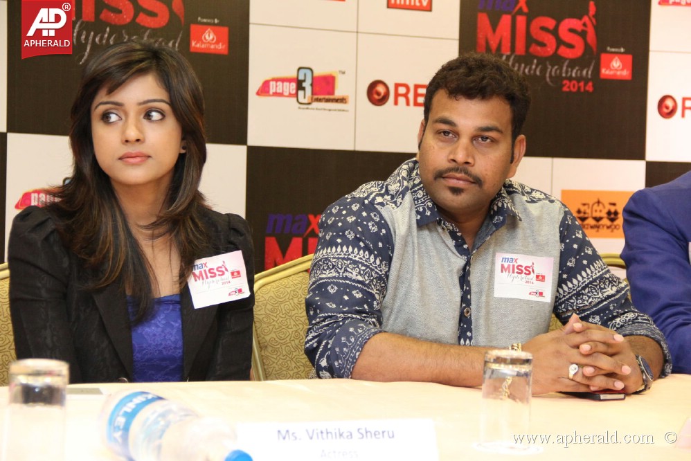 Max Miss Hyderabad 2014 Poster Launch