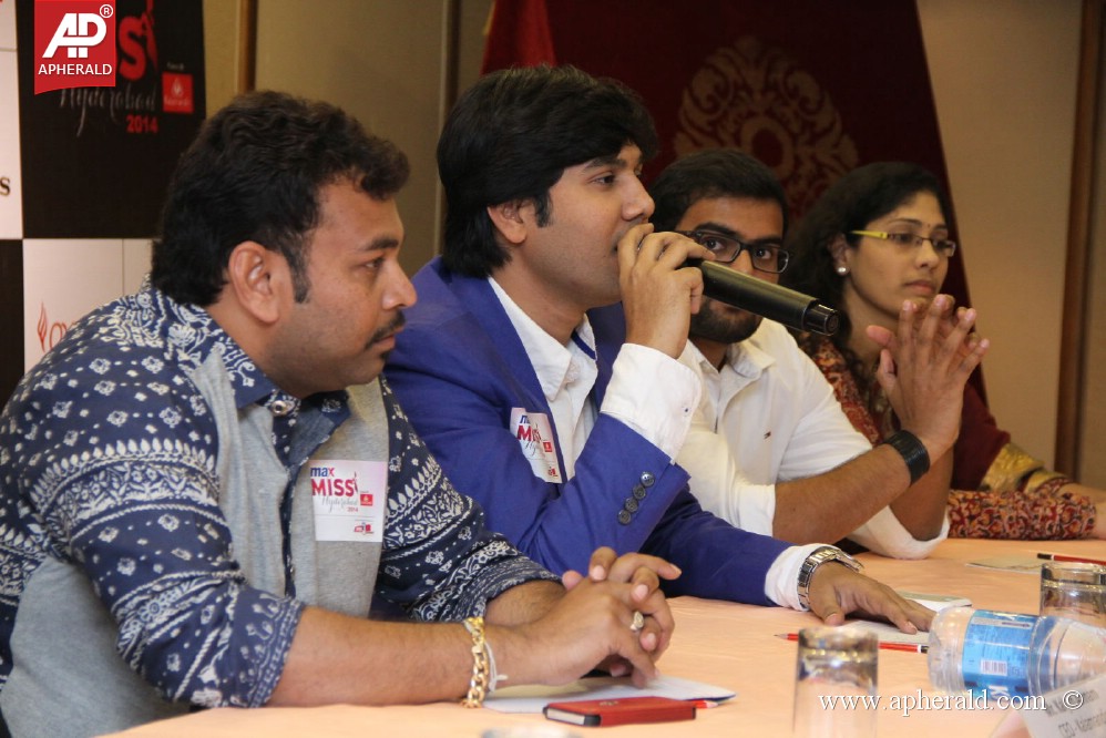Max Miss Hyderabad 2014 Poster Launch