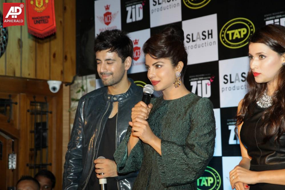 Priyanka Chopra At Music Success Party of Mannara s Zid