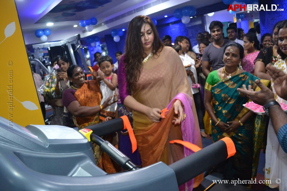 Namitha Launches Women Fitness Centre