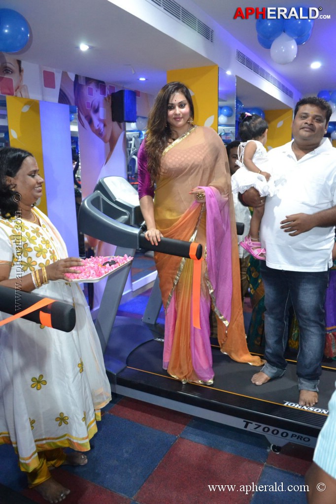 Namitha Launches Women Fitness Centre