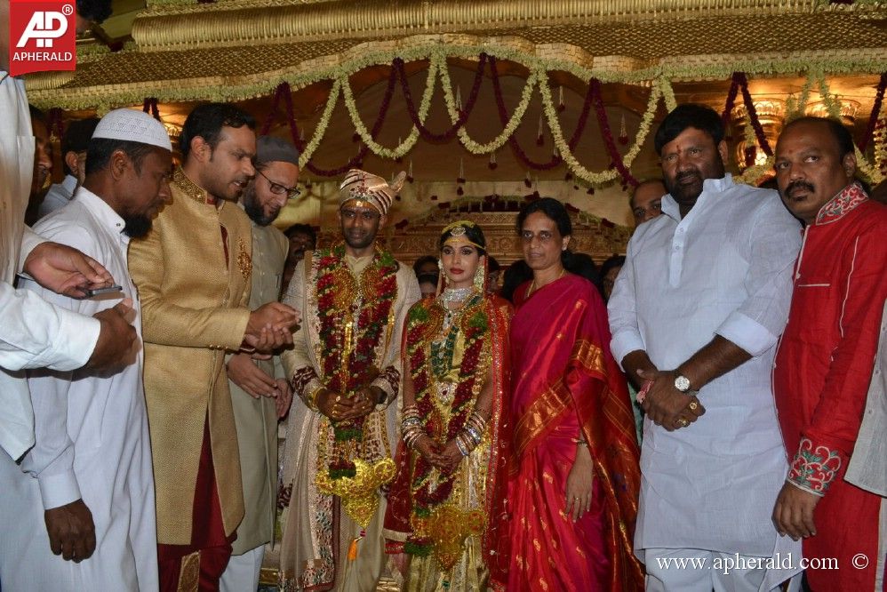 Sabitha Indra Reddy Son Marriage Stills