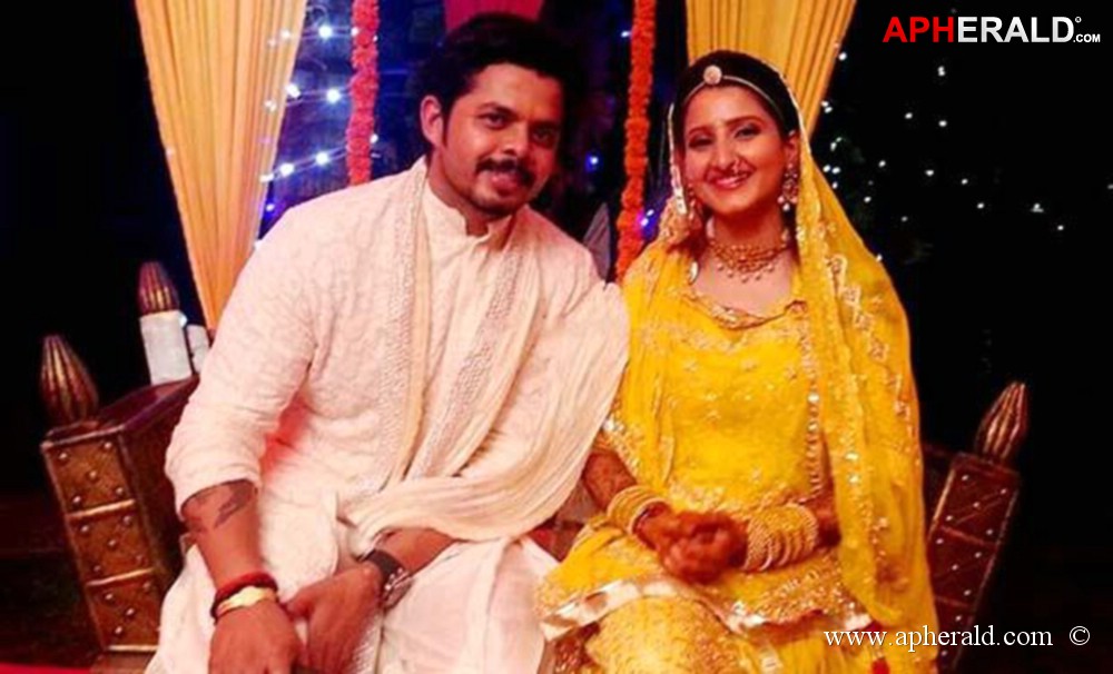 sreesanth marriage reception pics