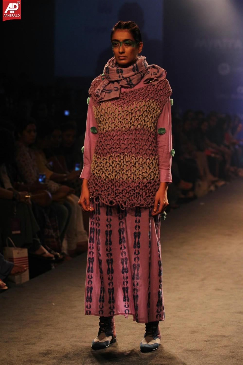 Models Ramp Walk at The Myntra Fashion Weekend 2014