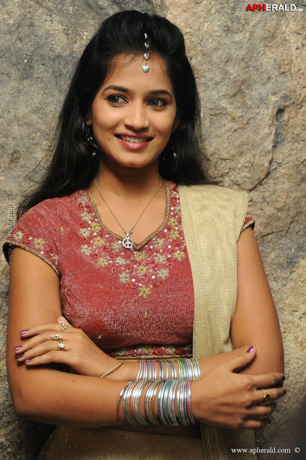 Anwika Hot Photos At Adi Lekka Audio Launch