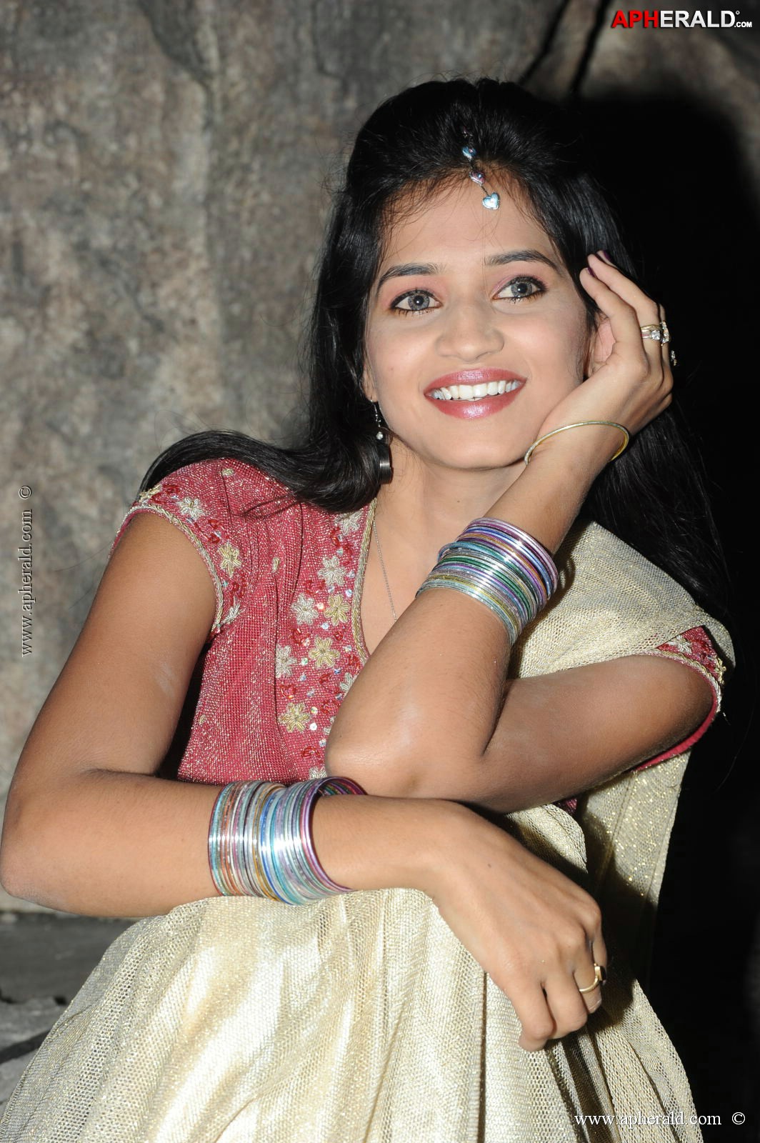 Anwika Hot Photos At Adi Lekka Audio Launch
